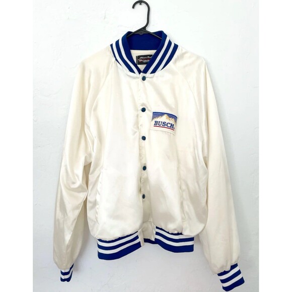 Anheuser Busch | Jackets & Coats | Vintage 98s Satin Anheuser Busch ...
